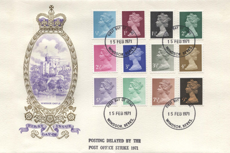 1971 Postal Strike - We Buy Stamps